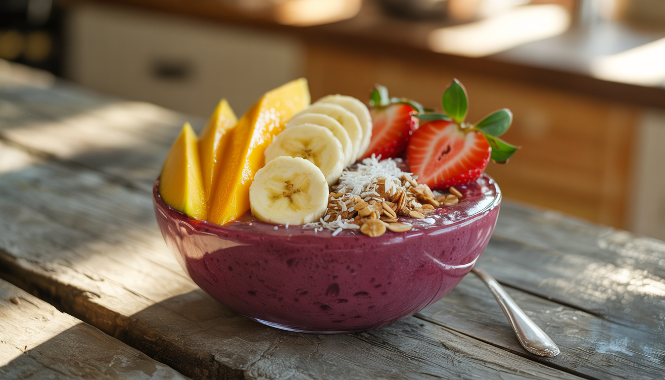 Perfect Mango Acai Bowl Recipe - AcaiExotic – acaiexotic